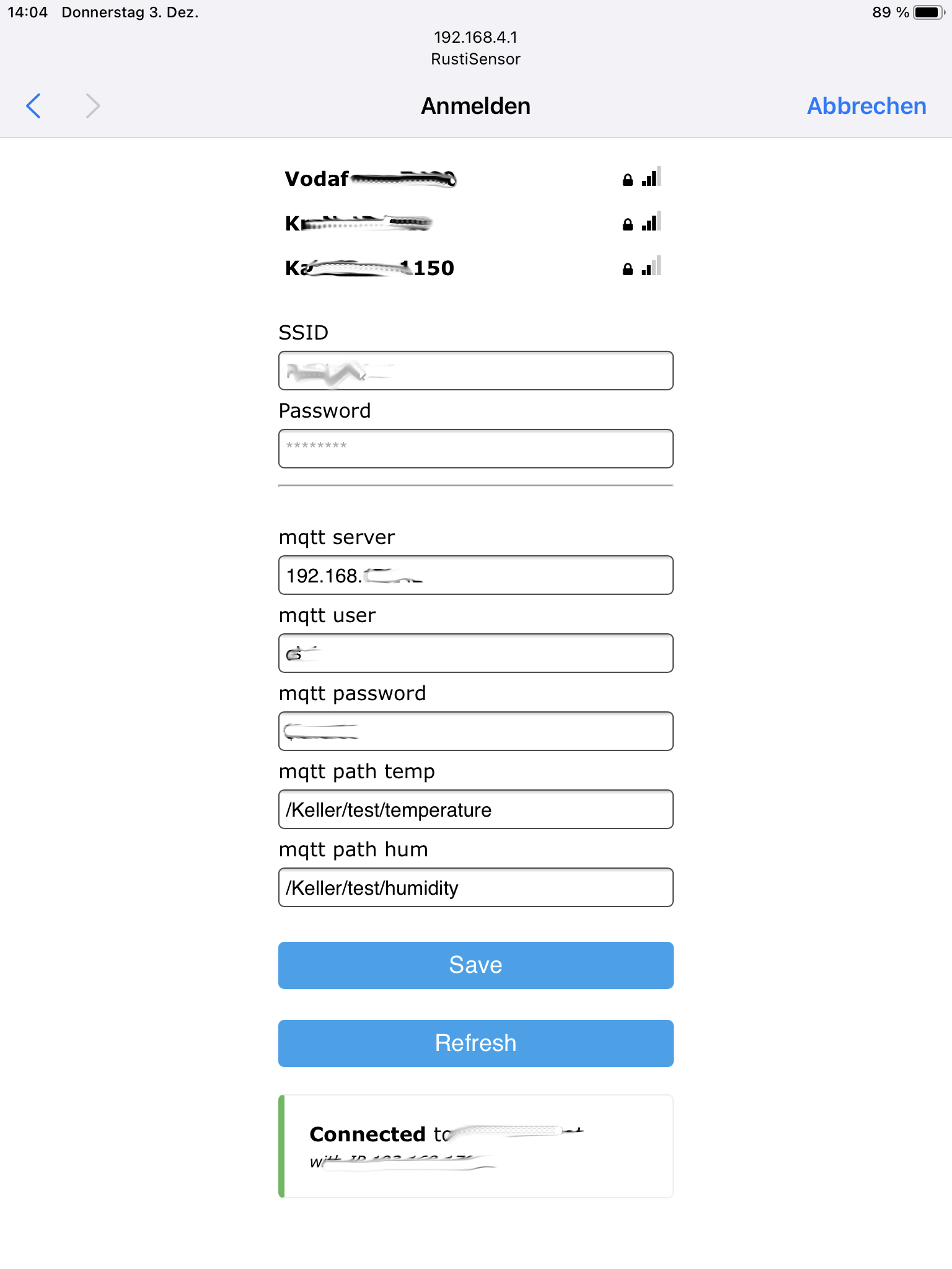 ESP8266: WiFi Passwort etc. ohne Programmieren speichern | Rustimation.eu