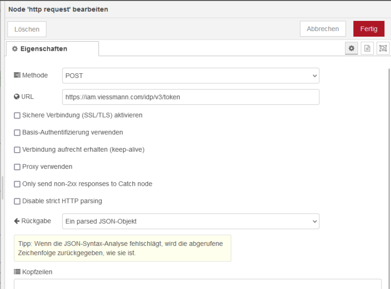 Viessmann API und Node-Red – Teil 2 – API Zugriff | Rustimation.eu